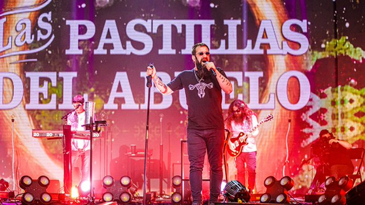 Las Pastillas del Abuelo presentó su último álbum desde el Movistar ...